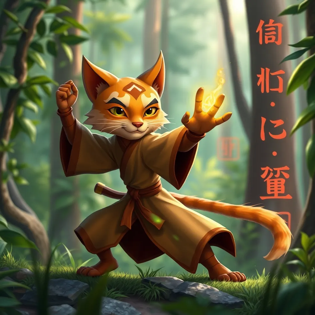 Creative Language Ideas for a Tabaxi Monk Character : LevelUpTalk