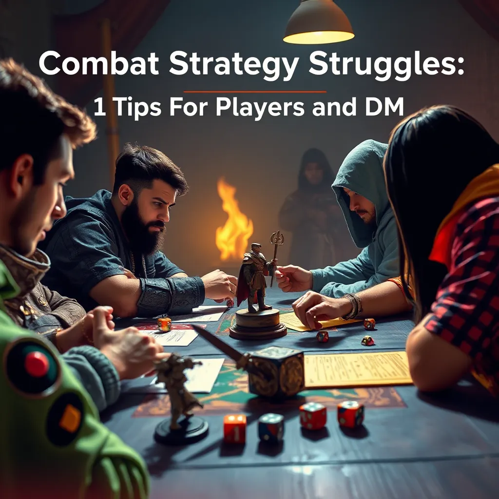 Combat Strategy Struggles: Tips for Players and DM : LevelUpTalk