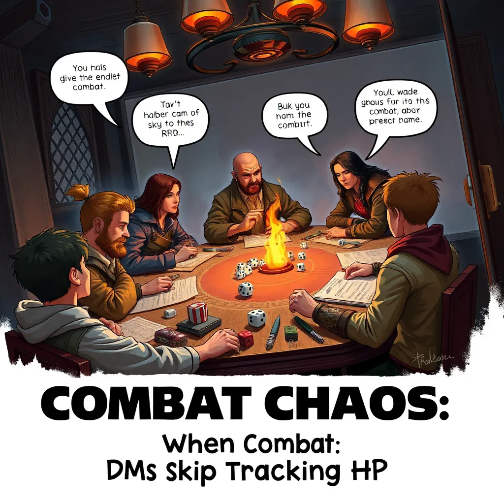 Combat Chaos: When DMs Skip Tracking HP : LevelUpTalk