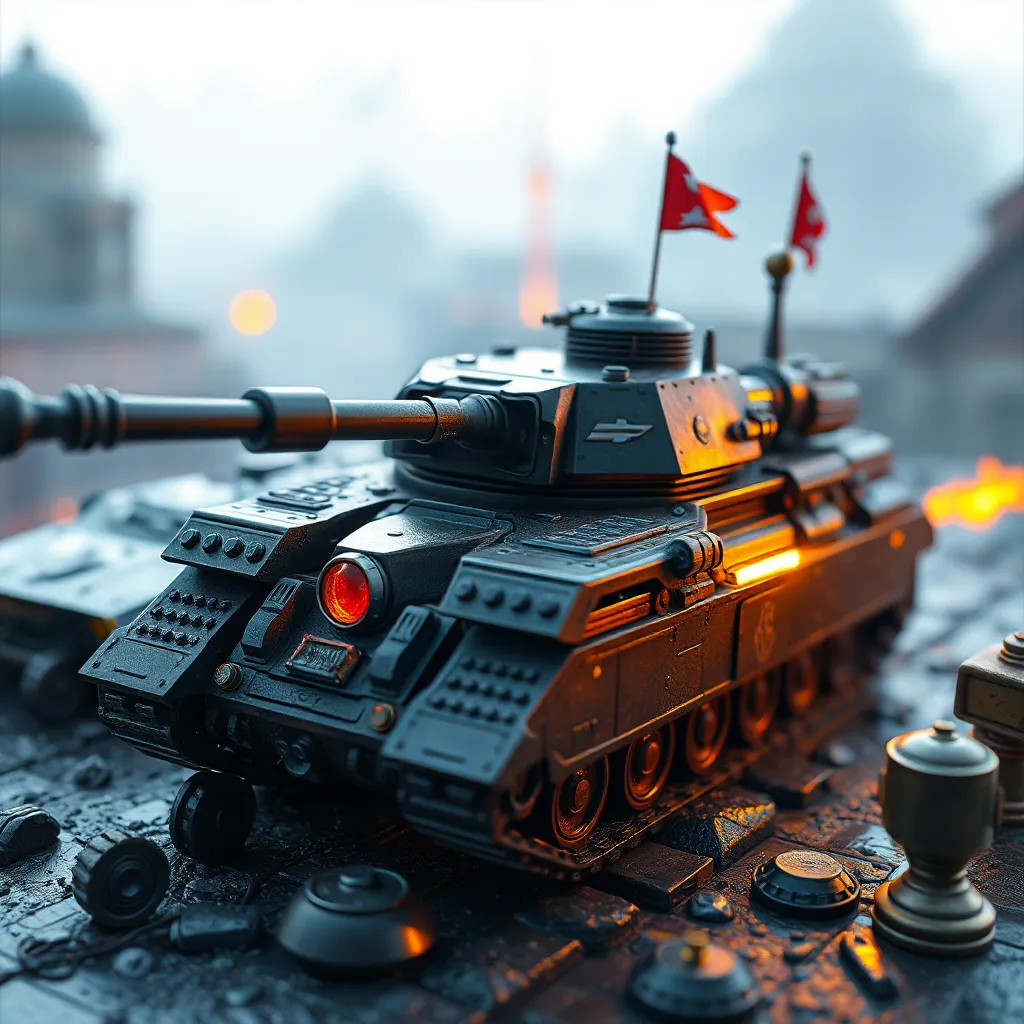 Creating Playable Tanks in Tabletop Games: A Guide : LevelUpTalk