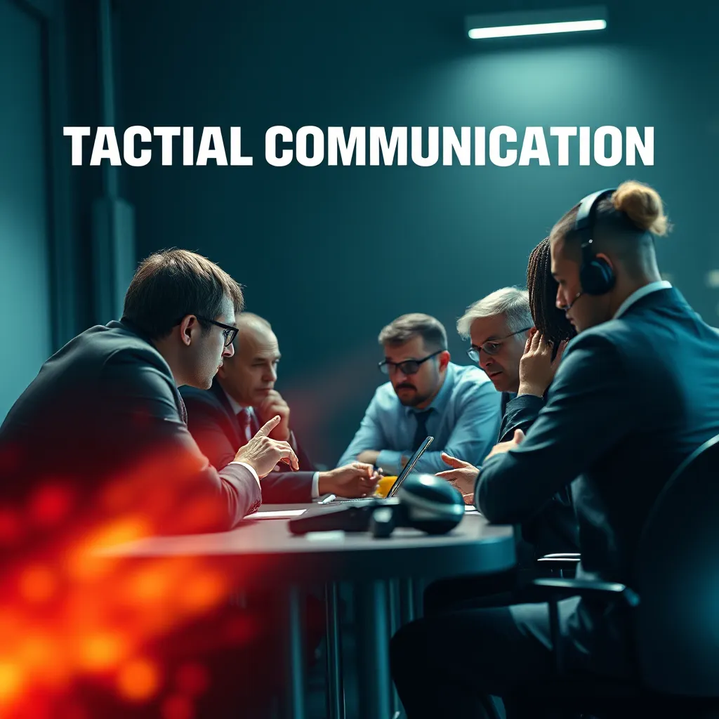 No Flanking: Understanding Tactical Communication : LevelUpTalk