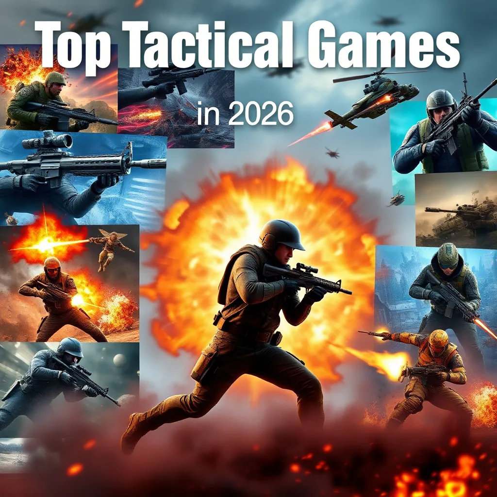 Top Tactical Games for Hardcore Fans in 2026 : LevelUpTalk