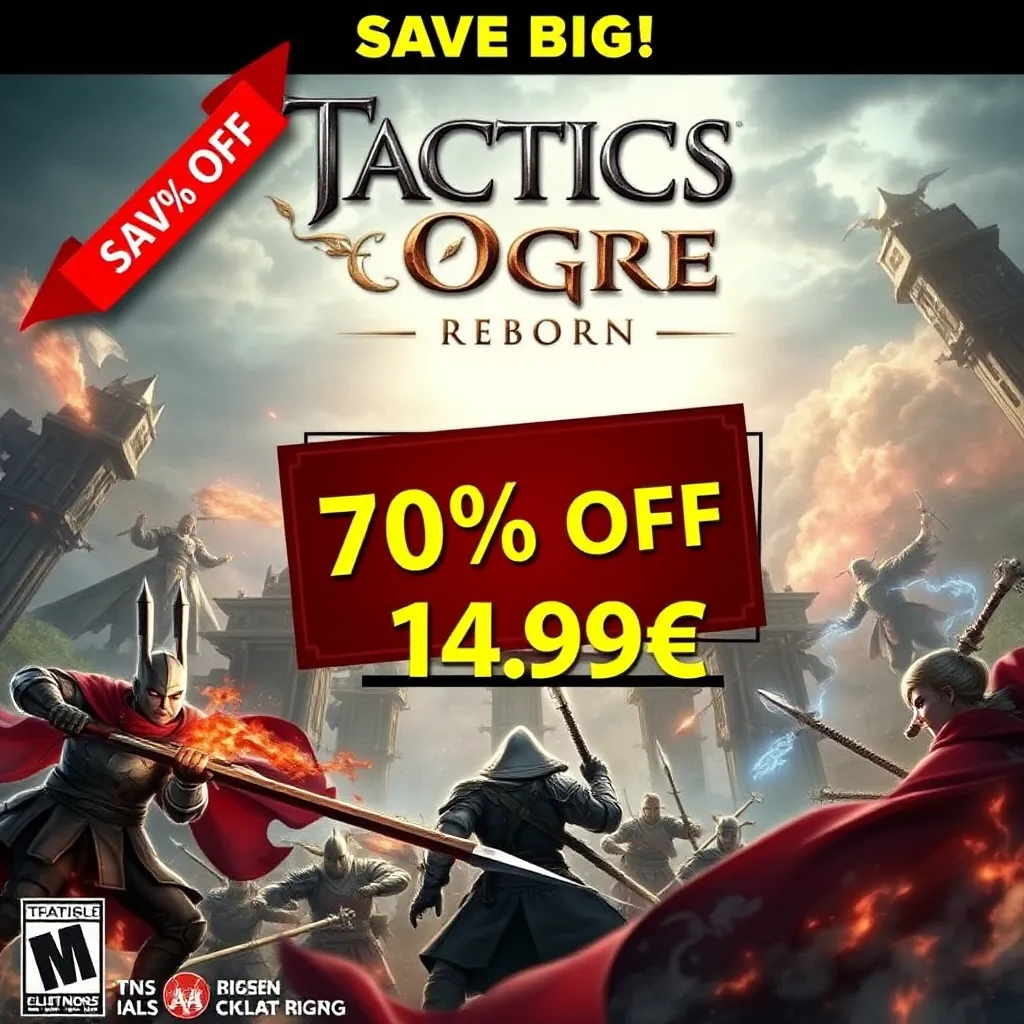 Save Big: 70% Off Tactics Ogre: Reborn Now Only 14.99€ : LevelUpTalk