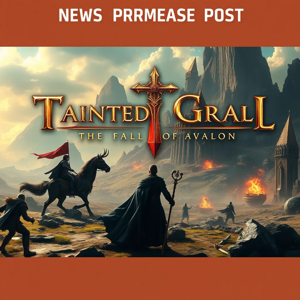 Tainted Grail: The Fall of Avalon Release Date Trailer Drops : LevelUpTalk
