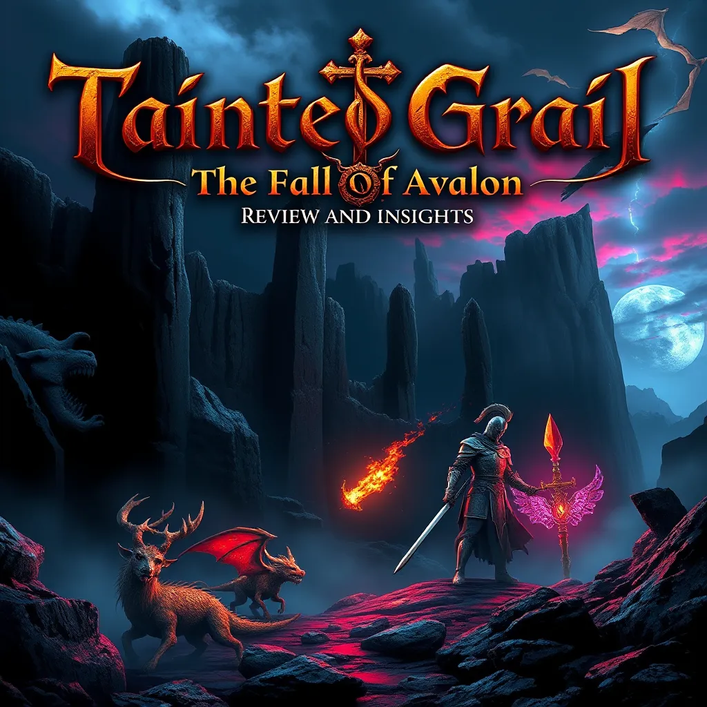 Tainted Grail: The Fall of Avalon Review and Insights : LevelUpTalk