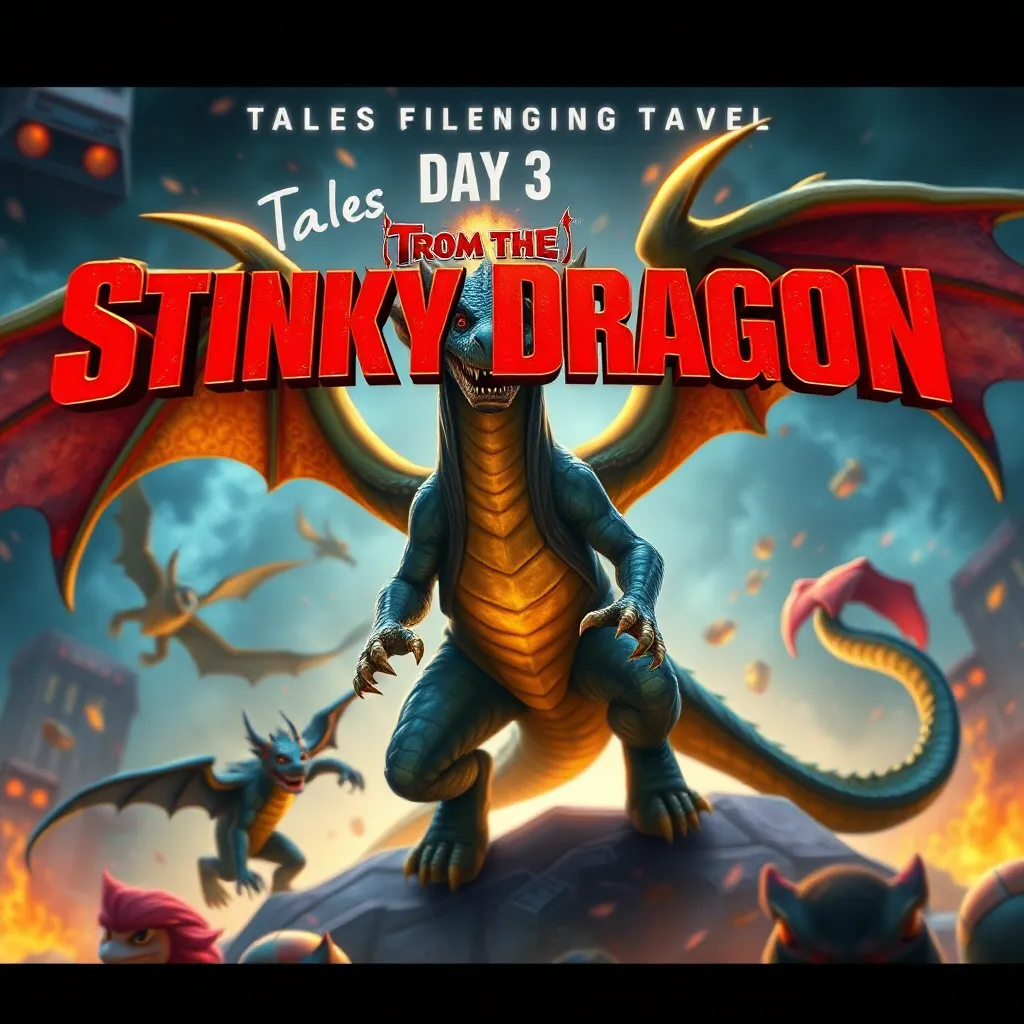 Tales from the Stinky Dragon: Day 3 Quotes Battle : LevelUpTalk
