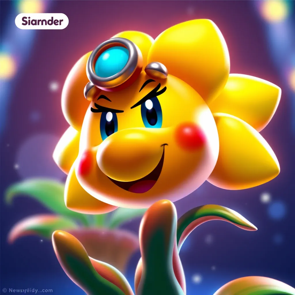 Pre-Order Super Mario Bros. Wonder Talking Flower Now! : LevelUpTalk