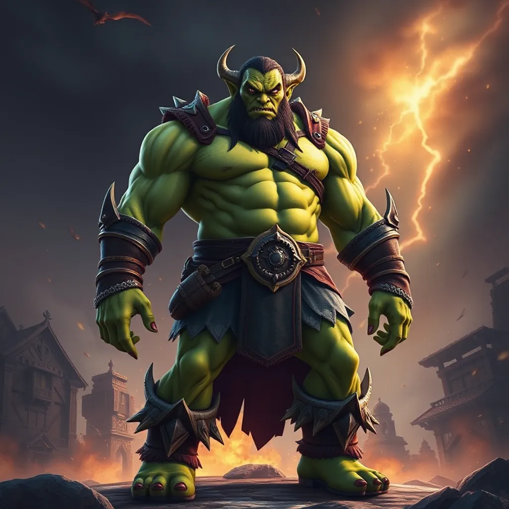 Discover the Height of Talion, the Towering Orc : LevelUpTalk