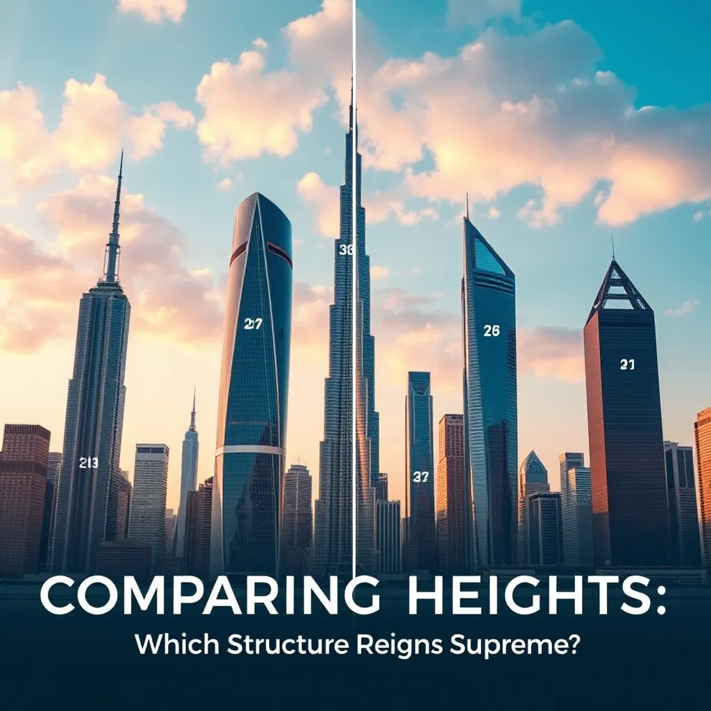 Comparing Heights: Which Structure Reigns Supreme? : LevelUpTalk