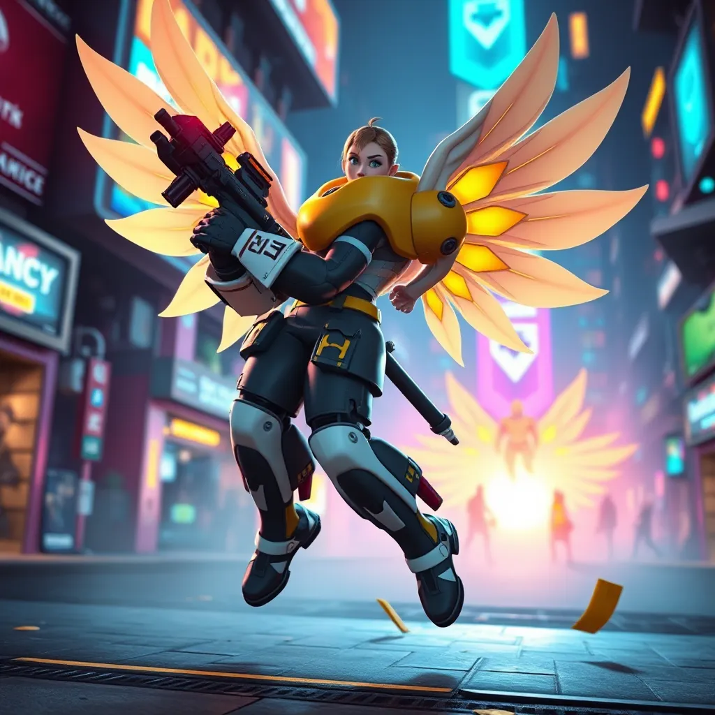 Tank Mercy in Gaming: An Unbelievable Transformation : LevelUpTalk