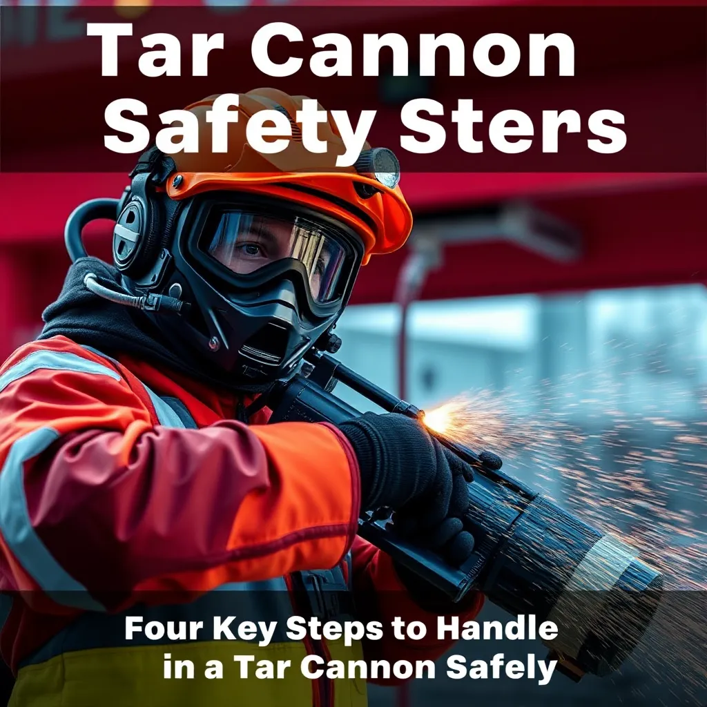 Four Key Steps to Handle a Tar Cannon Safely : LevelUpTalk