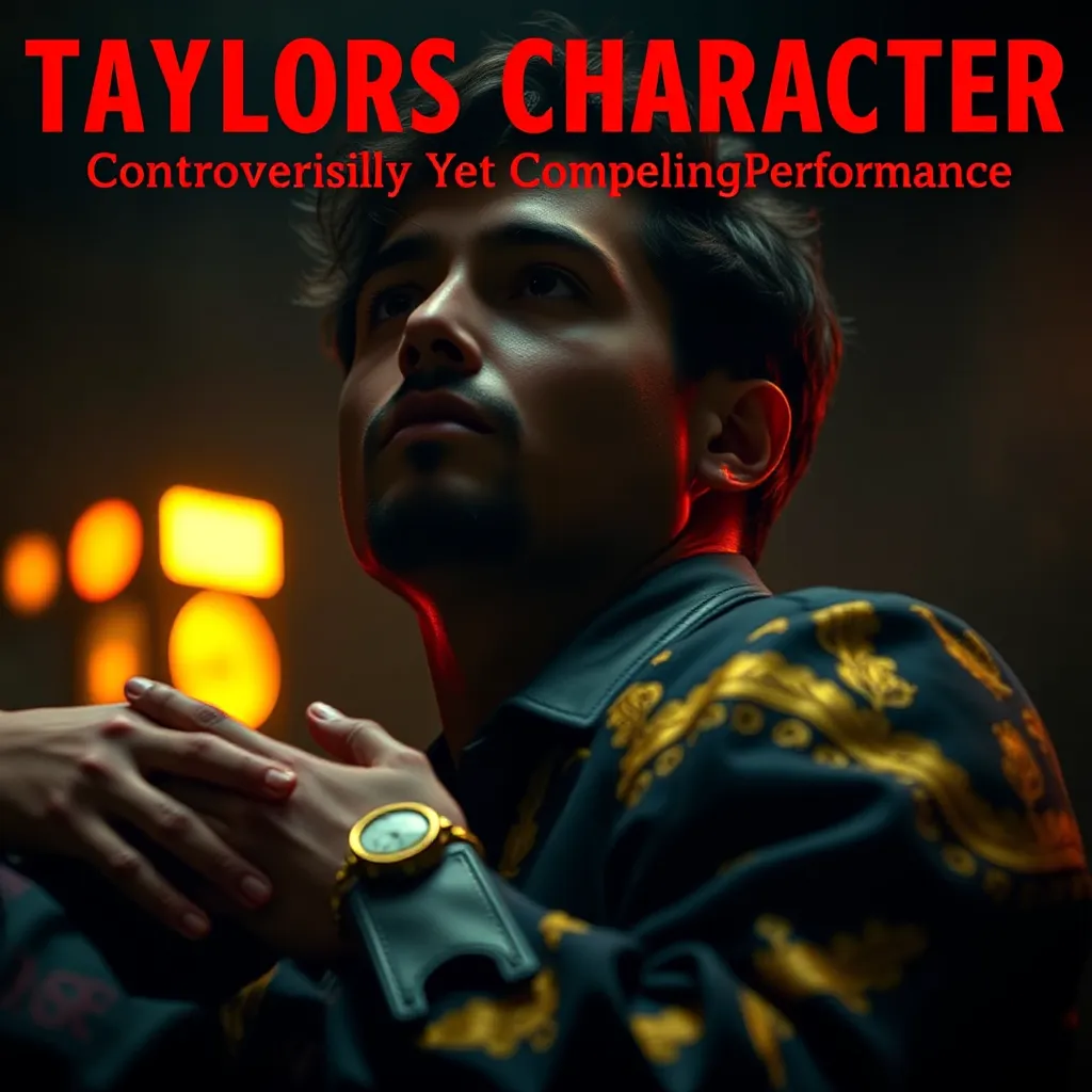 Taylor's Character: Controversial Yet Compelling Performance : LevelUpTalk