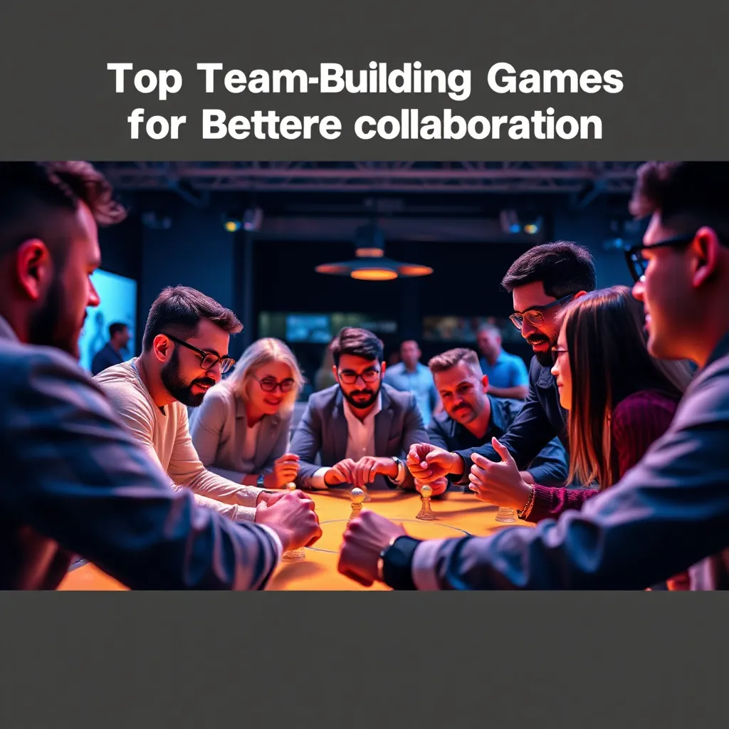 Top Team-Building Games for Better Collaboration : LevelUpTalk
