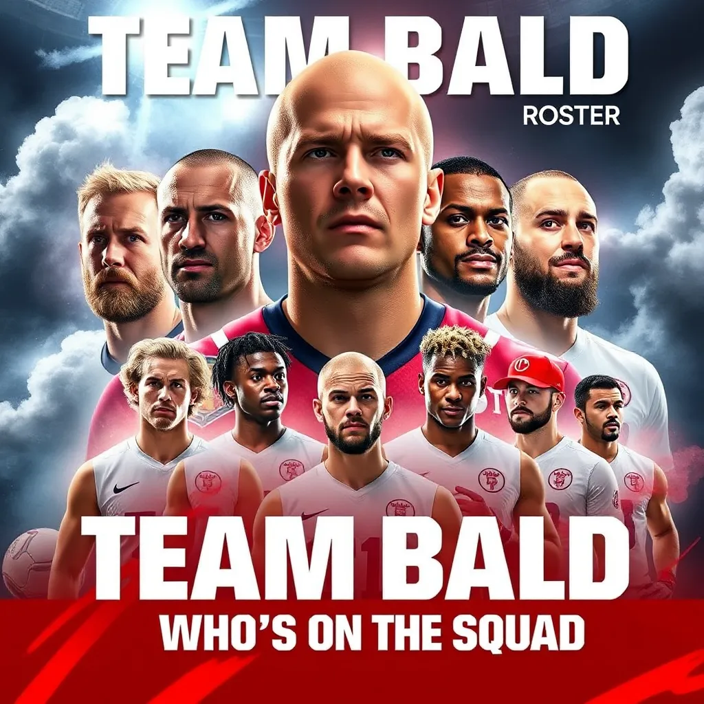 Team Bald Roster Unveiled: Who's on the Squad? : LevelUpTalk