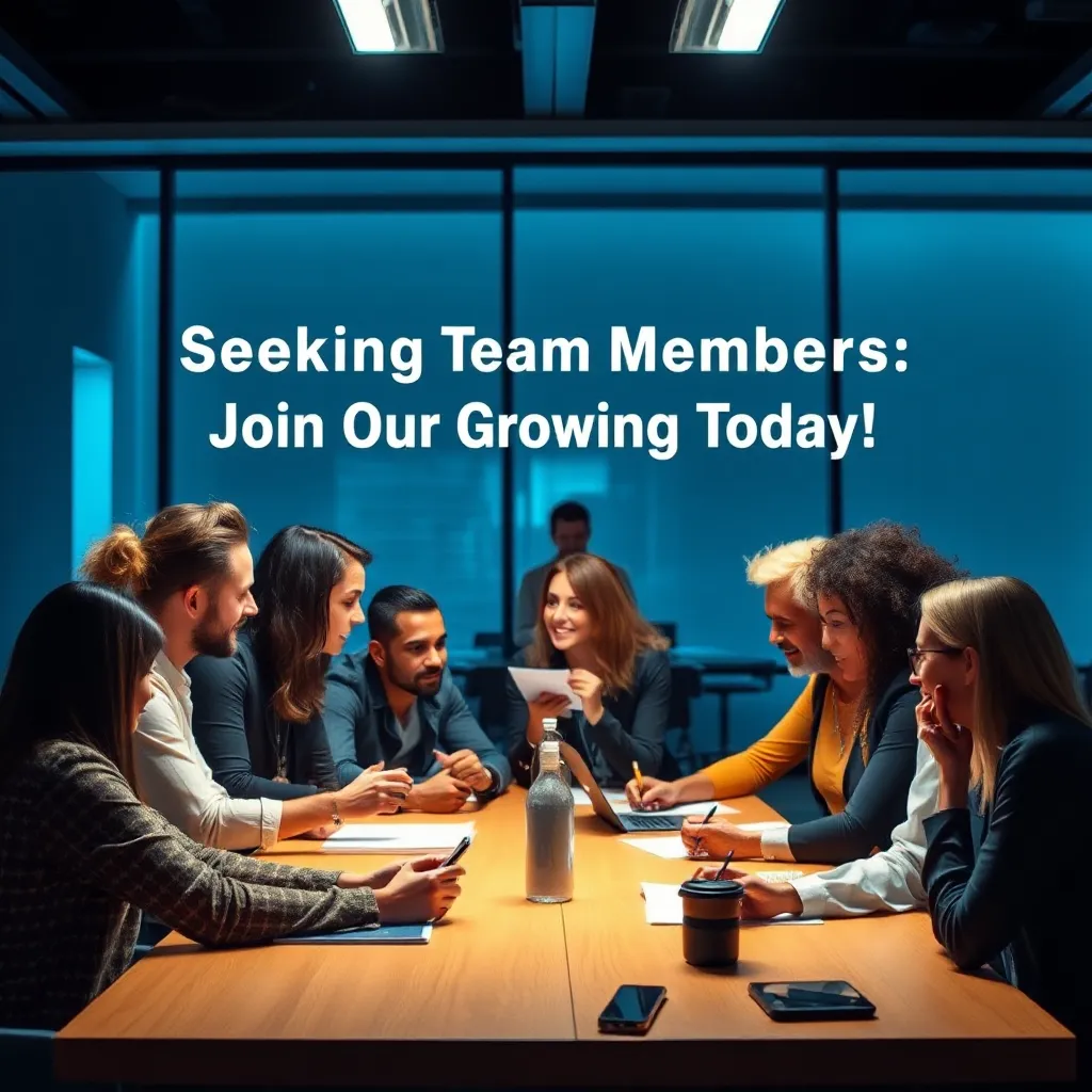 Seeking Team Members: Join Our Growing Group Today! : LevelUpTalk