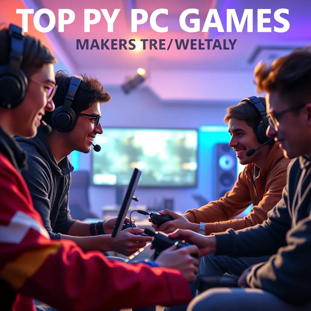 Top PC Games for Making Friends Through Team Play : LevelUpTalk