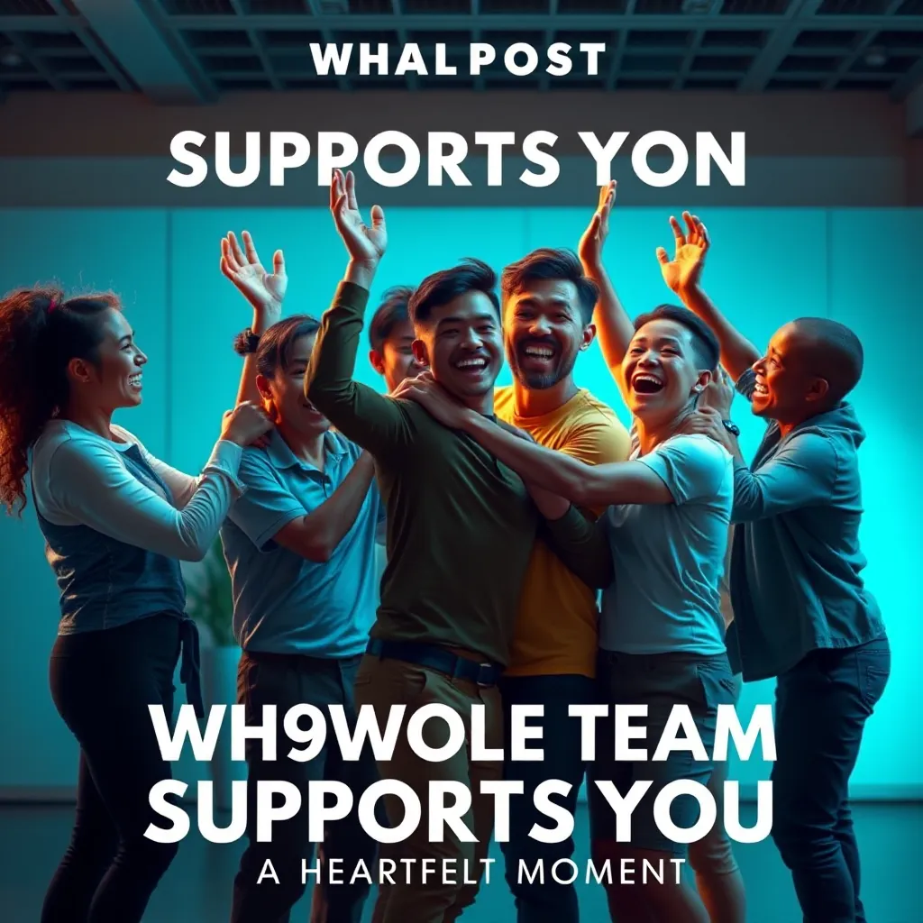 Whole Team Supports You: A Heartfelt Moment : LevelUpTalk