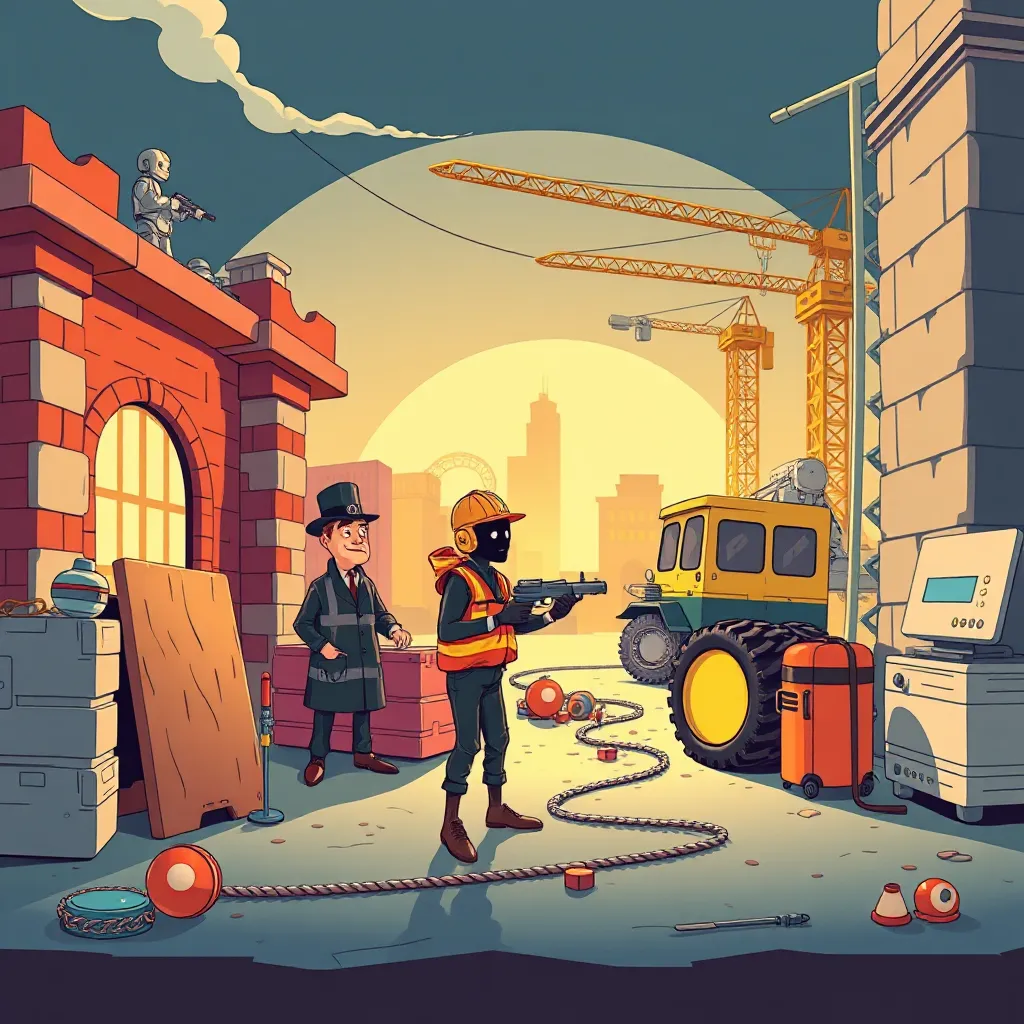 Explore My 1930s-Style 'Techies Demolition Squad' Cartoon! : LevelUpTalk