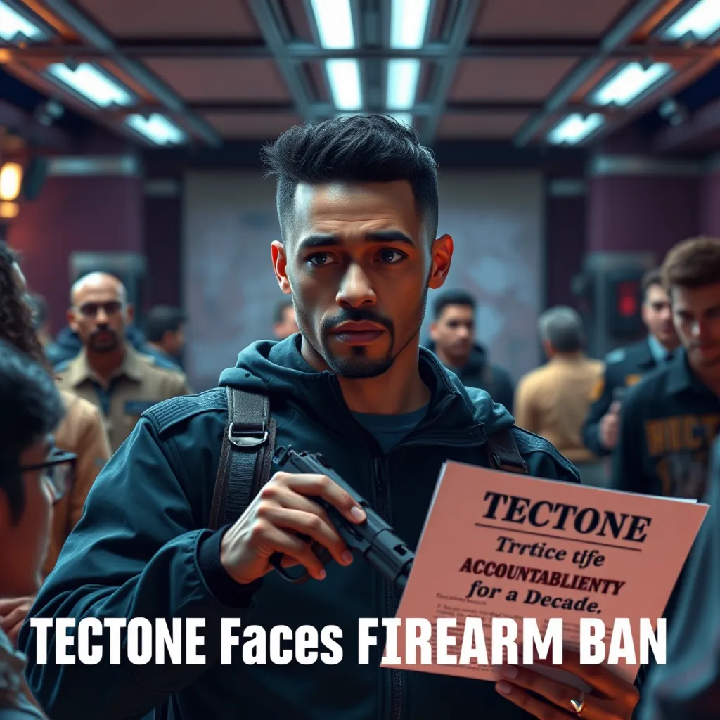 Tectone Faces Firearm Ban for a Decade : LevelUpTalk