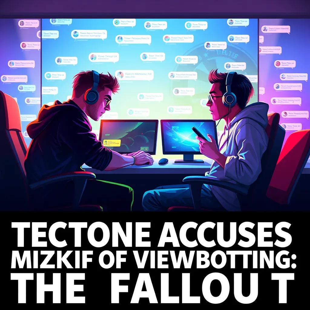 Tectone Accuses Mizkif of Viewbotting: The Fallout : LevelUpTalk