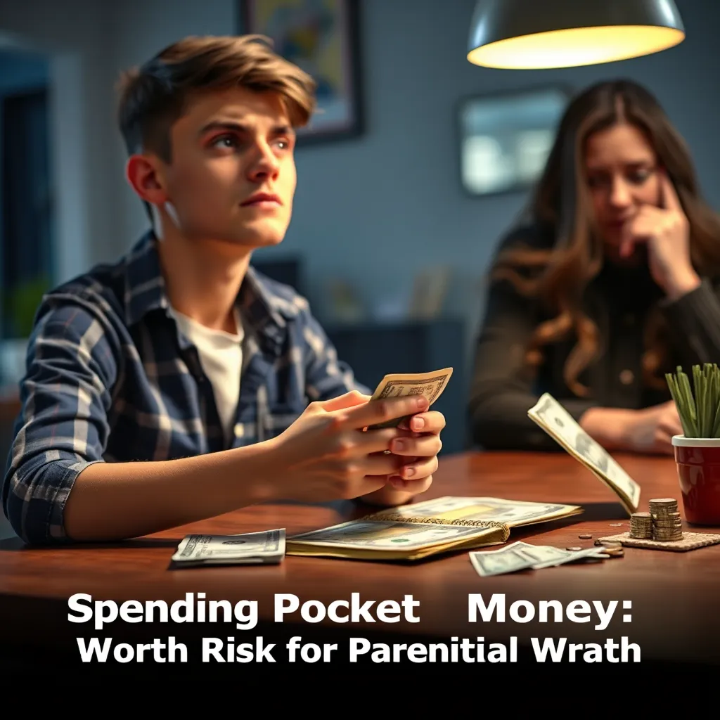 Spending Pocket Money: Worth the Risk of Parental Wrath : LevelUpTalk
