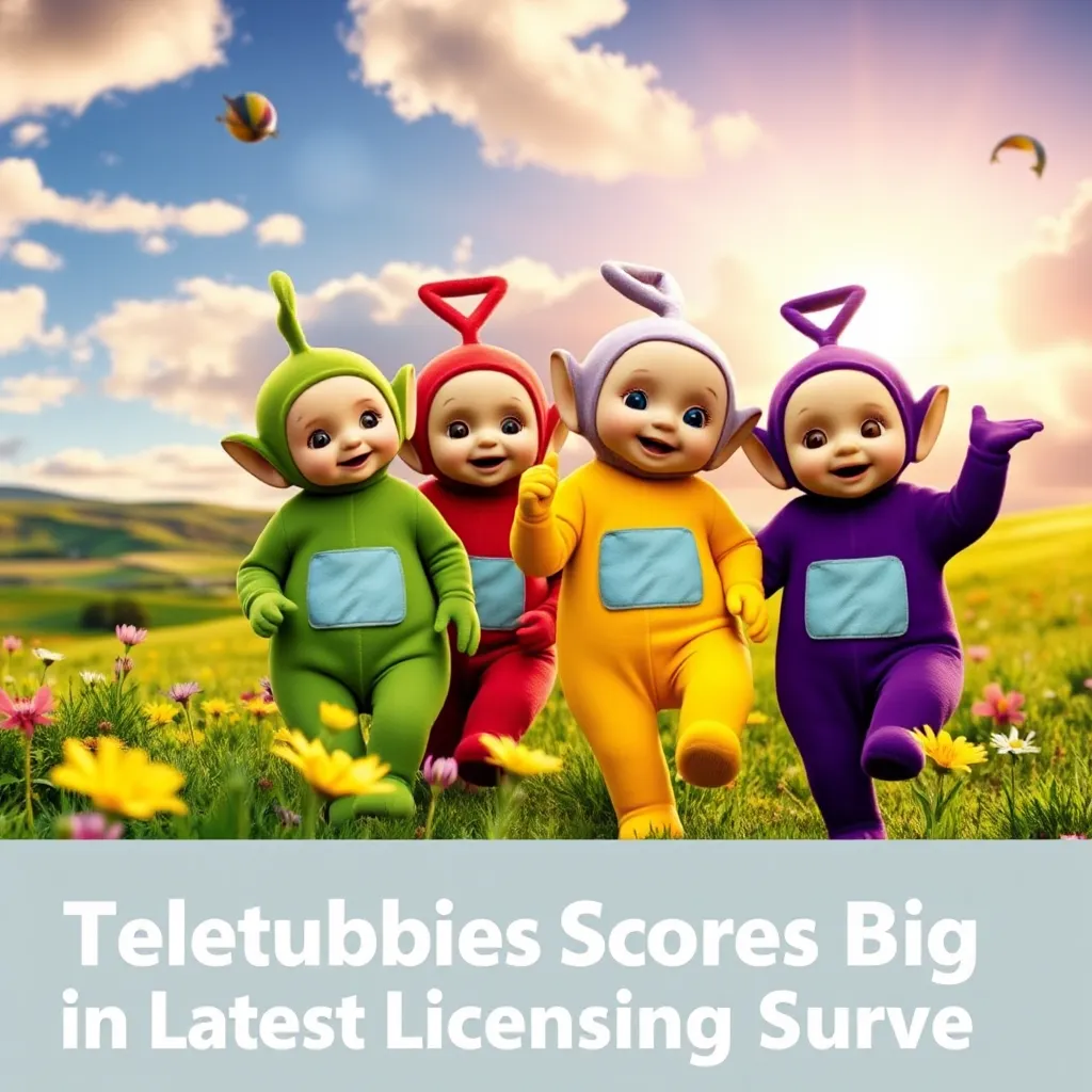 Teletubbies Scores Big in Latest Licensing Survey : LevelUpTalk