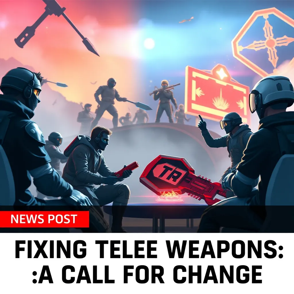 Fixing Tenet Melee Weapons: A Call for Change : LevelUpTalk