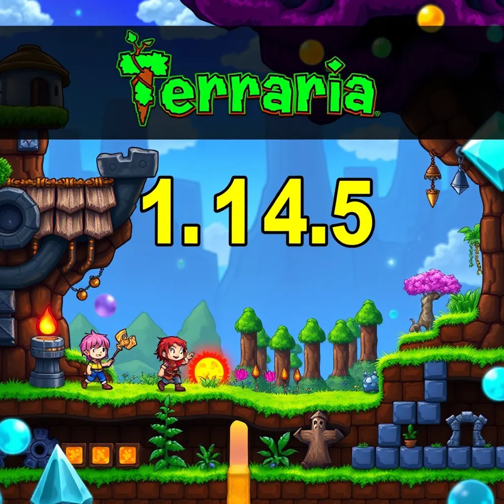 Terraria 1.4.5: Bigger & Boulder Update Now Released! : LevelUpTalk
