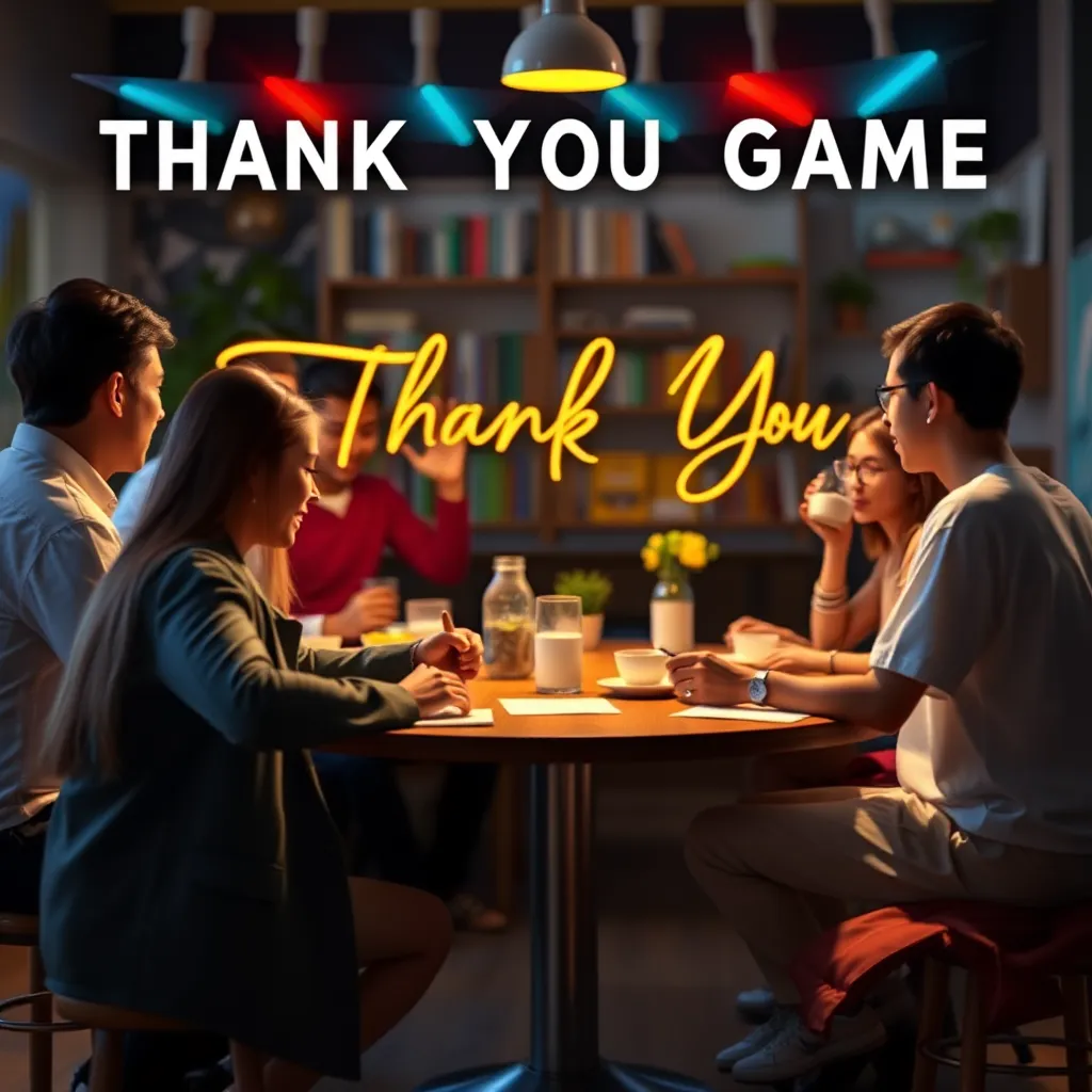 Thank You Game: A Unique Expression of Gratitude : LevelUpTalk