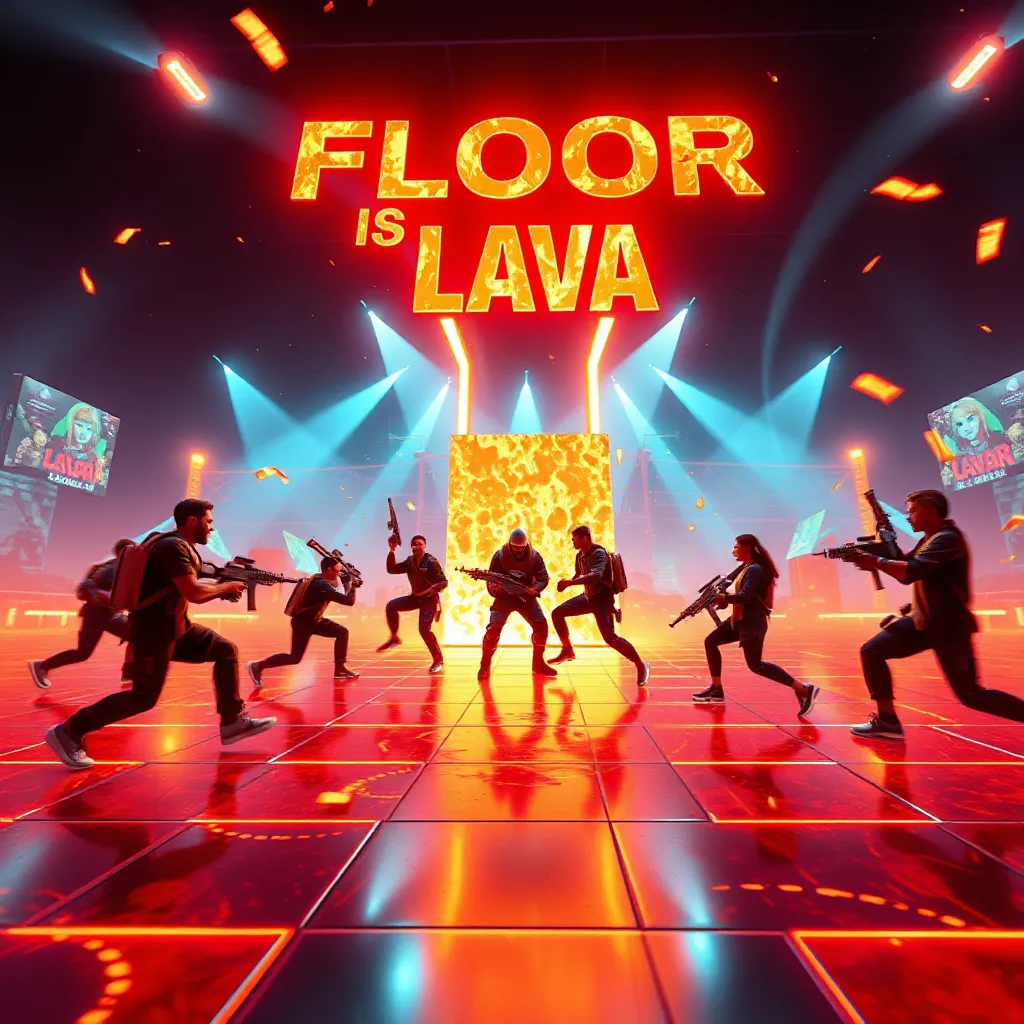 Exciting Innovations in The Floor is Lava Prototype 2 : LevelUpTalk