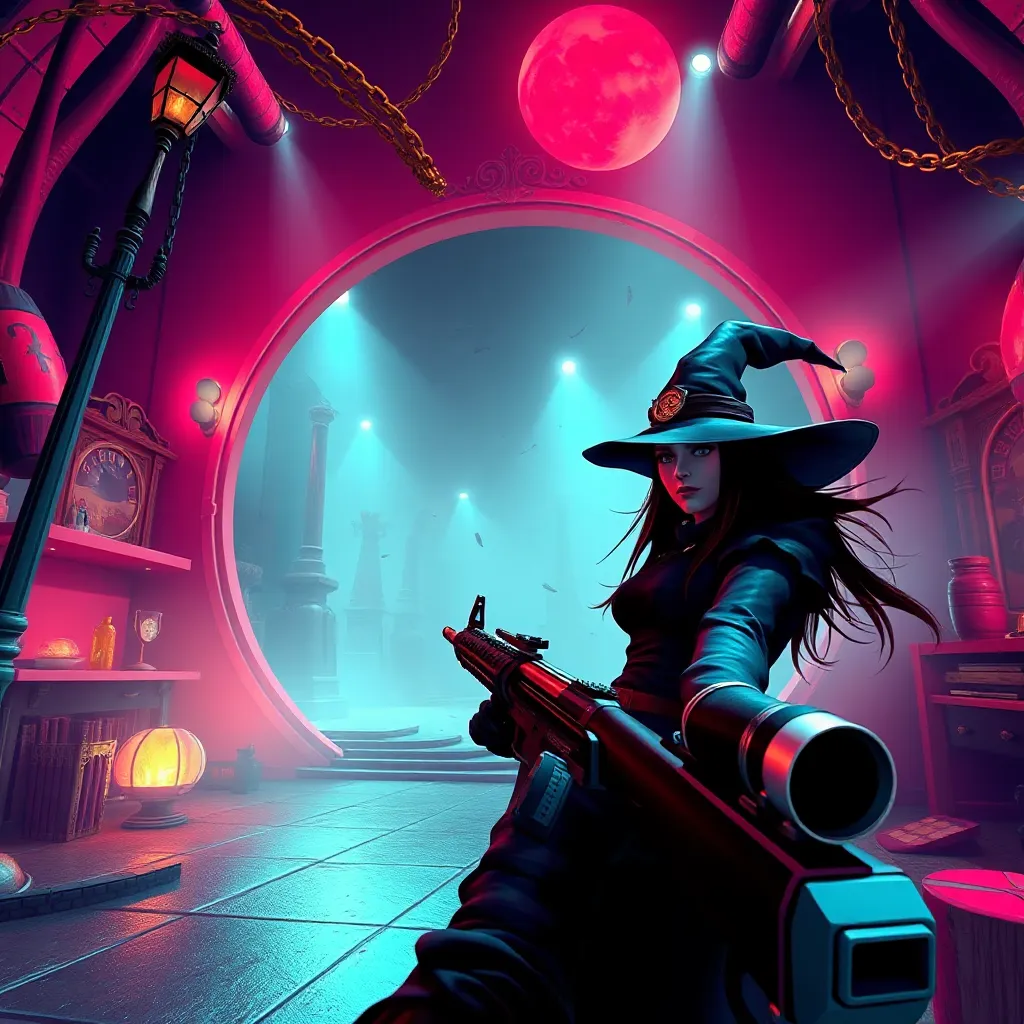 Join the Playtest for 'The Court Witch 3D' Retro FPS! : LevelUpTalk