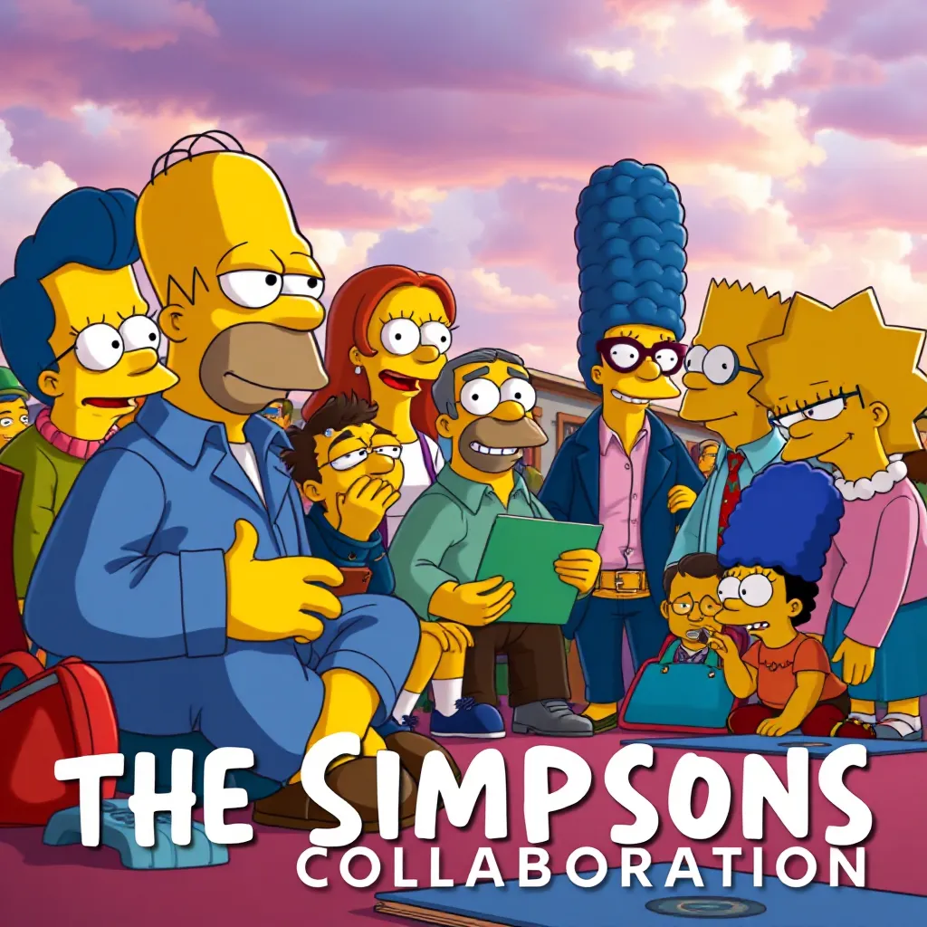 Exploring Reactions to The Simpsons Collaboration : LevelUpTalk