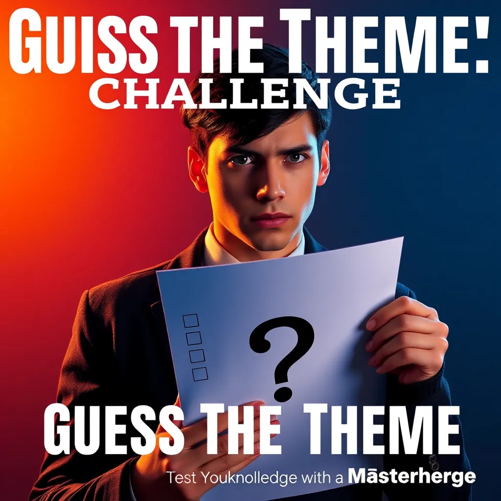 Guess the Theme: Test Your Knowledge with a Challenge : LevelUpTalk