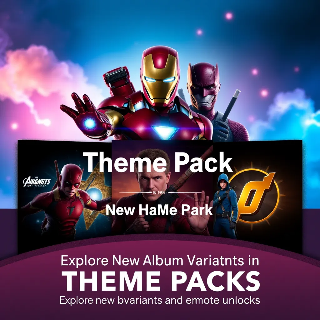 Explore New Album Variants and Emote Unlocks in Theme Packs : LevelUpTalk