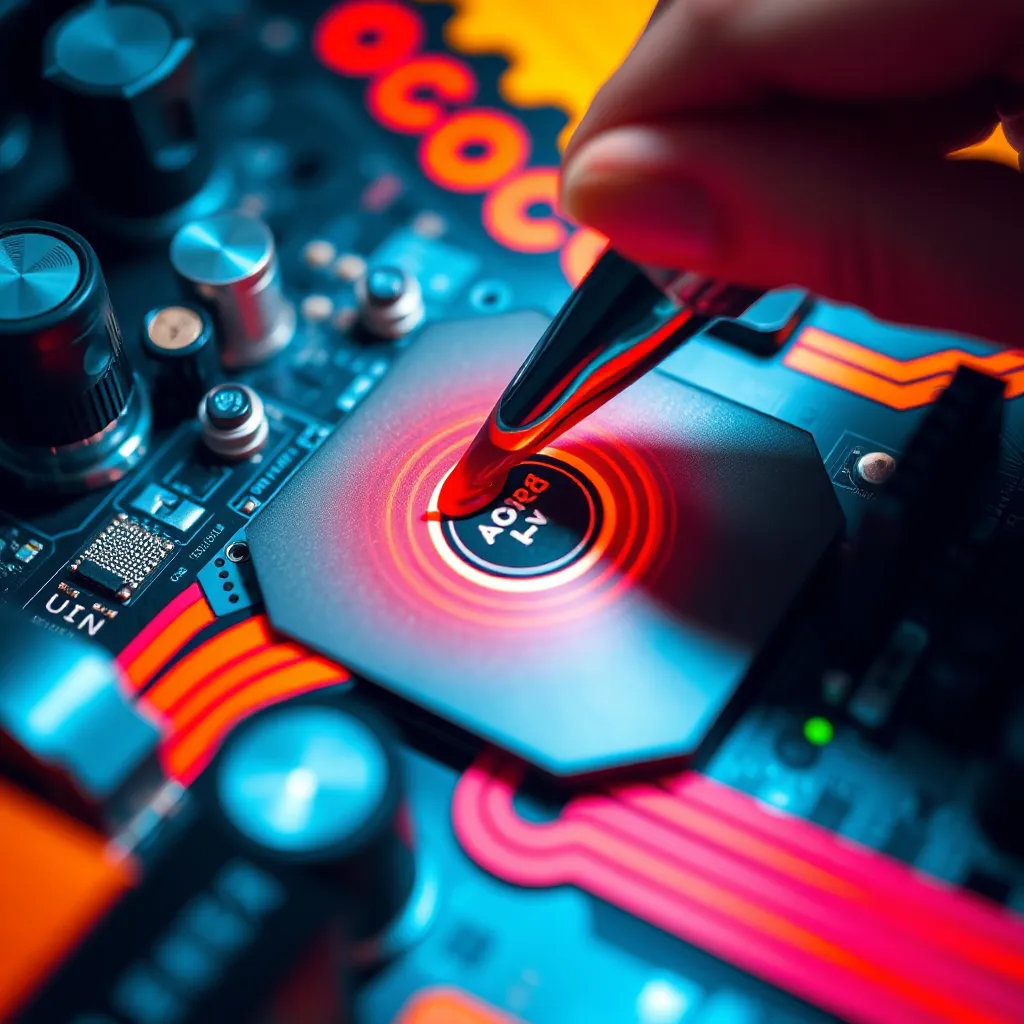 Choosing the Best Pattern for Thermal Paste Application : LevelUpTalk
