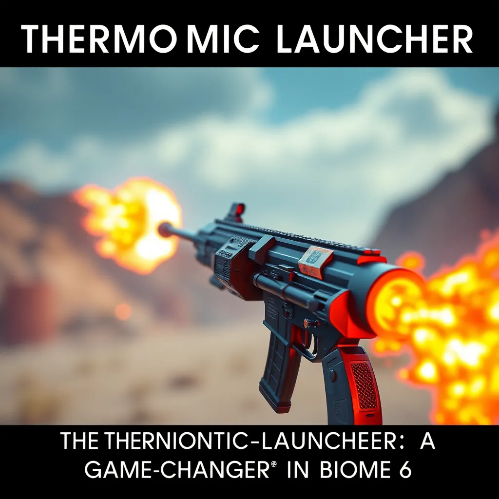 Thermogenic Launcher: A Game-Changer in Biome 6 : LevelUpTalk