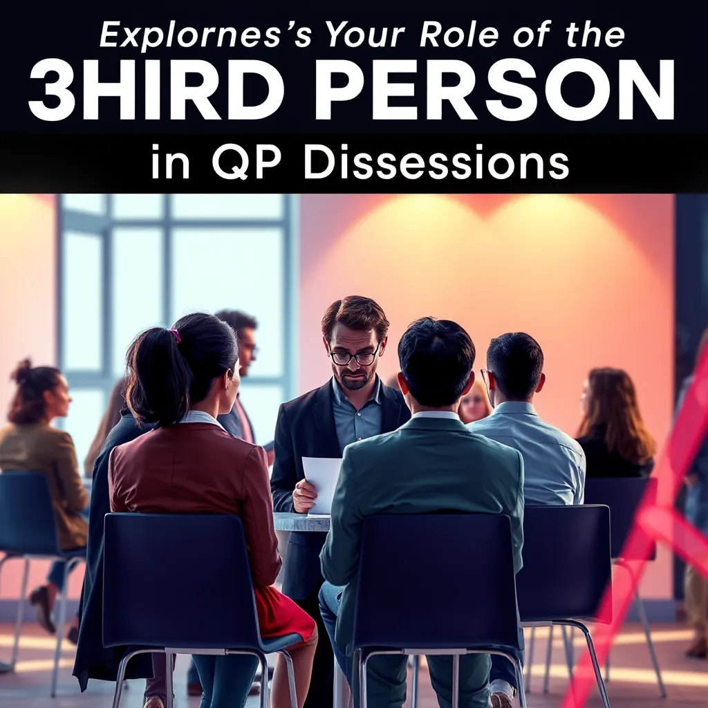 Exploring the Role of the 3rd Person in QP Discussions : LevelUpTalk