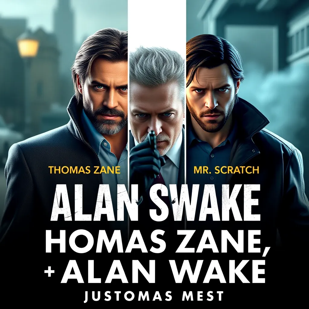 Comparing Thomas Zane, Mr. Scratch, and Alan Wake: Who Wins? : LevelUpTalk