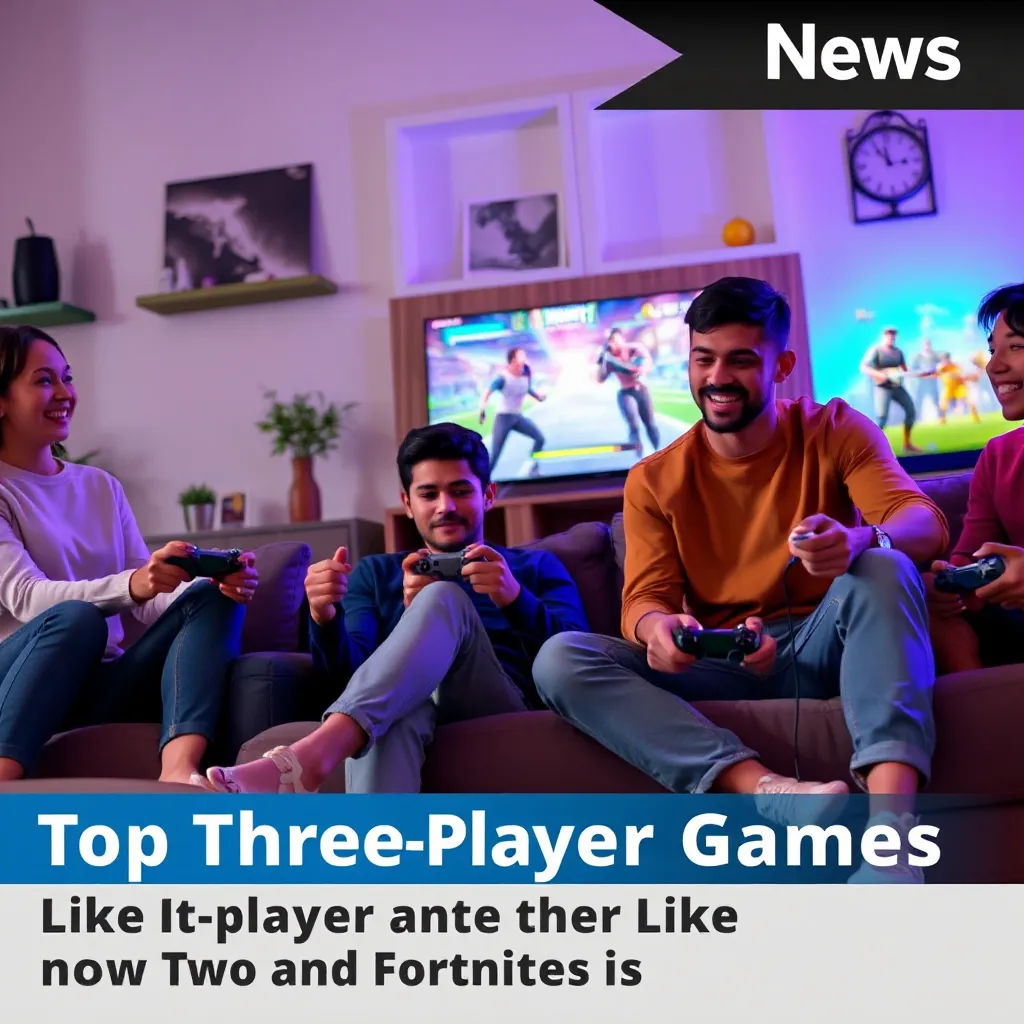 Top Three-Player Games Like It Takes Two and Fortnite : LevelUpTalk