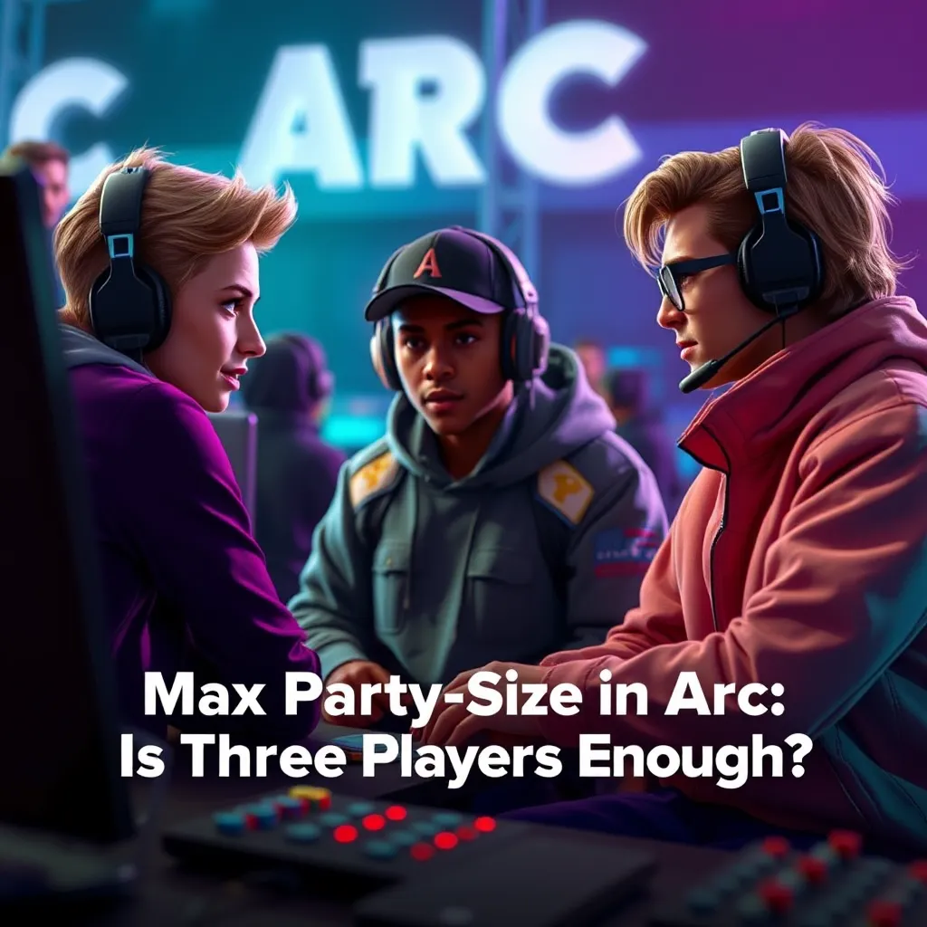 Max Party Size in Arc: Is Three Players Enough? : LevelUpTalk