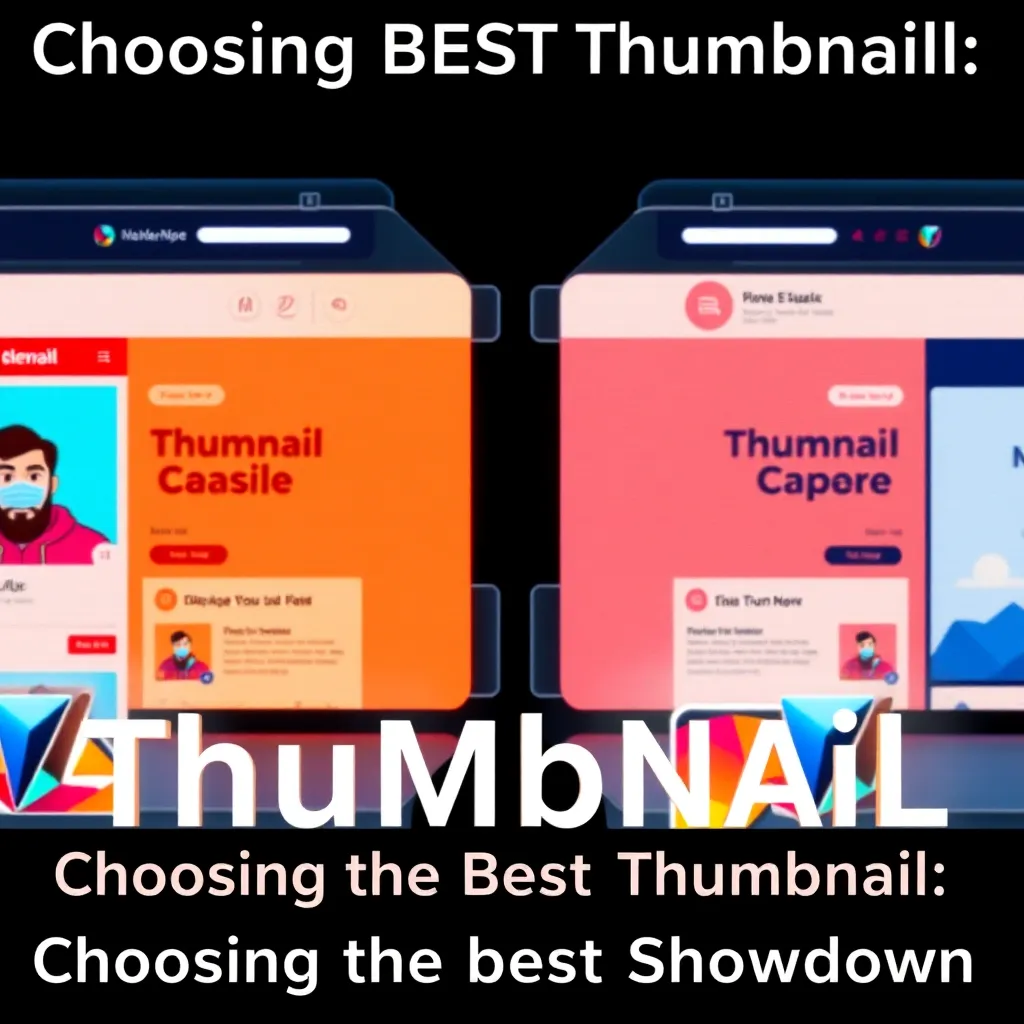 Choosing the Best Thumbnail: A Visual Showdown : LevelUpTalk