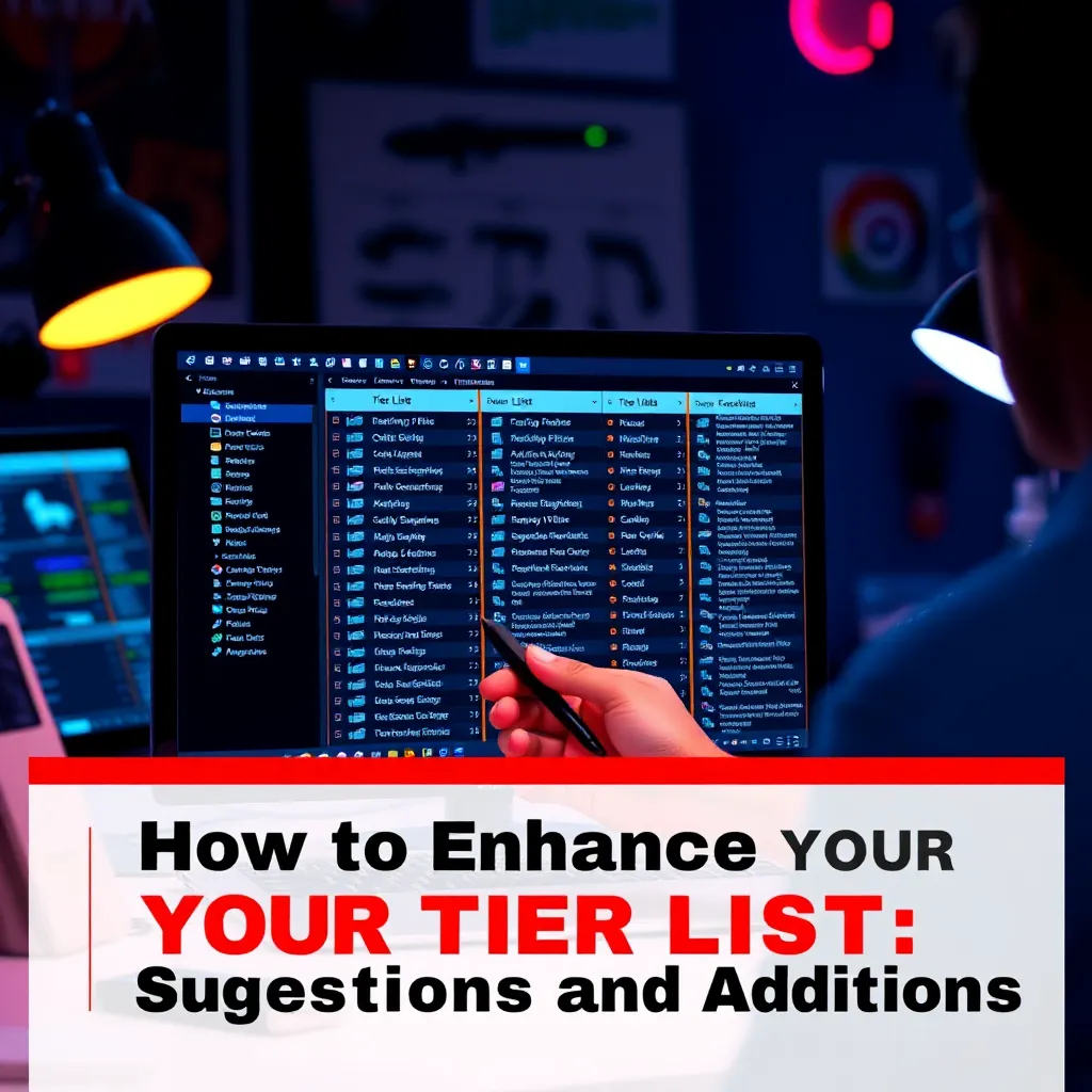 How to Enhance Your Tier List: Suggestions and Additions : LevelUpTalk