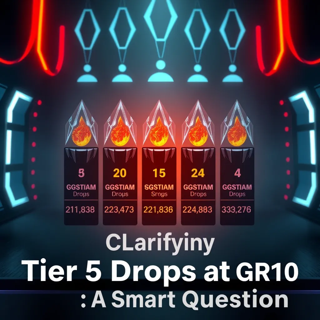 Clarifying Tier 5 Drops at 400 and GR10: A Smart Question : LevelUpTalk