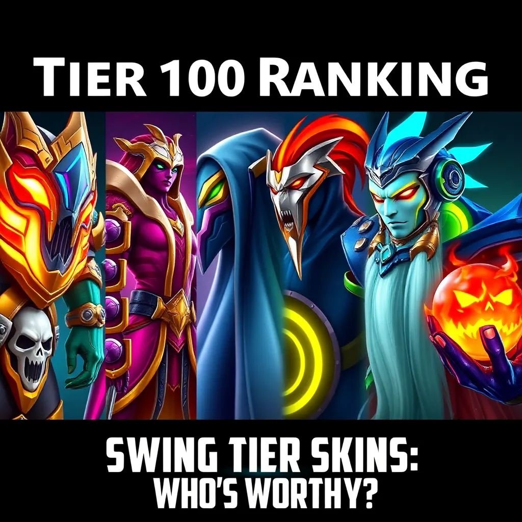 Ranking Tier 100 Skins: Who's Worthy? : LevelUpTalk
