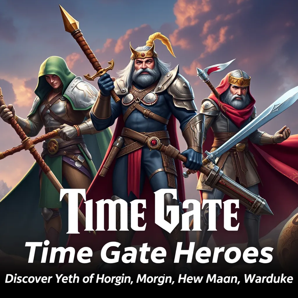 Discover Your Time Gate Heroes: Morgæn, Hew Maan, Warduke : LevelUpTalk