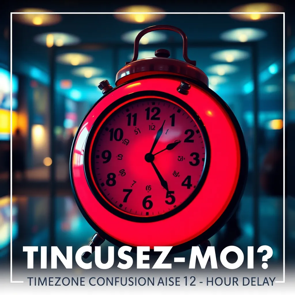 Excusez-Moi? Timezone Confusion Causes 12-Hour Delay : LevelUpTalk