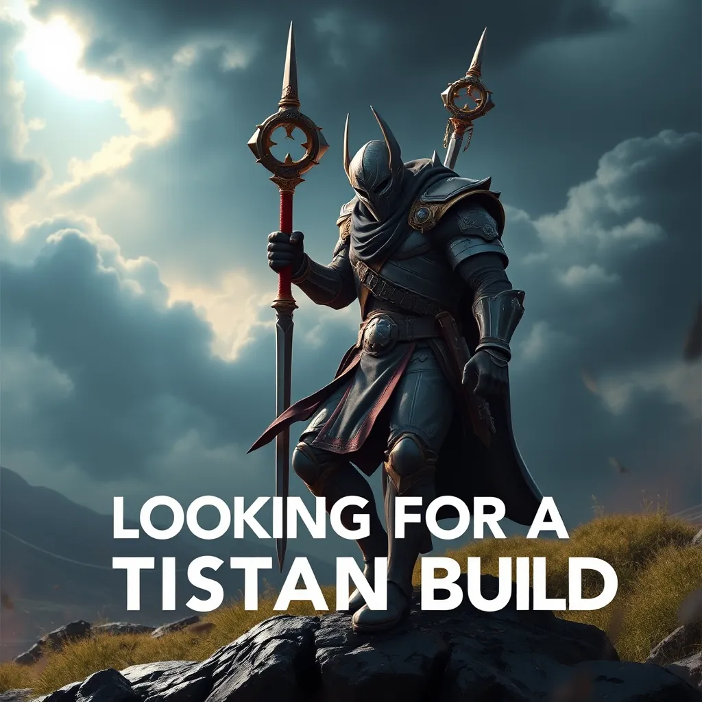 Looking for a Fresh Titan Build in Gaming : LevelUpTalk