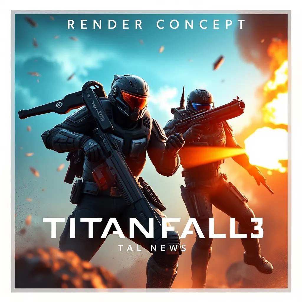 Titanfall 3 Render Concept: A Clash Between Legend and Pilot : LevelUpTalk
