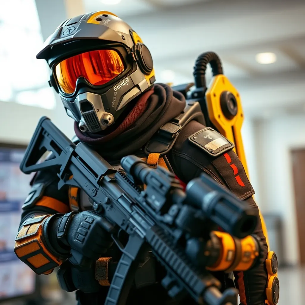 Titanfall IMC Pilot Cosplay and Equipment Showcase : LevelUpTalk