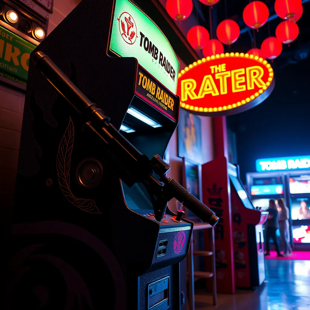 Local Theater Features 2013 Tomb Raider Arcade Game : LevelUpTalk